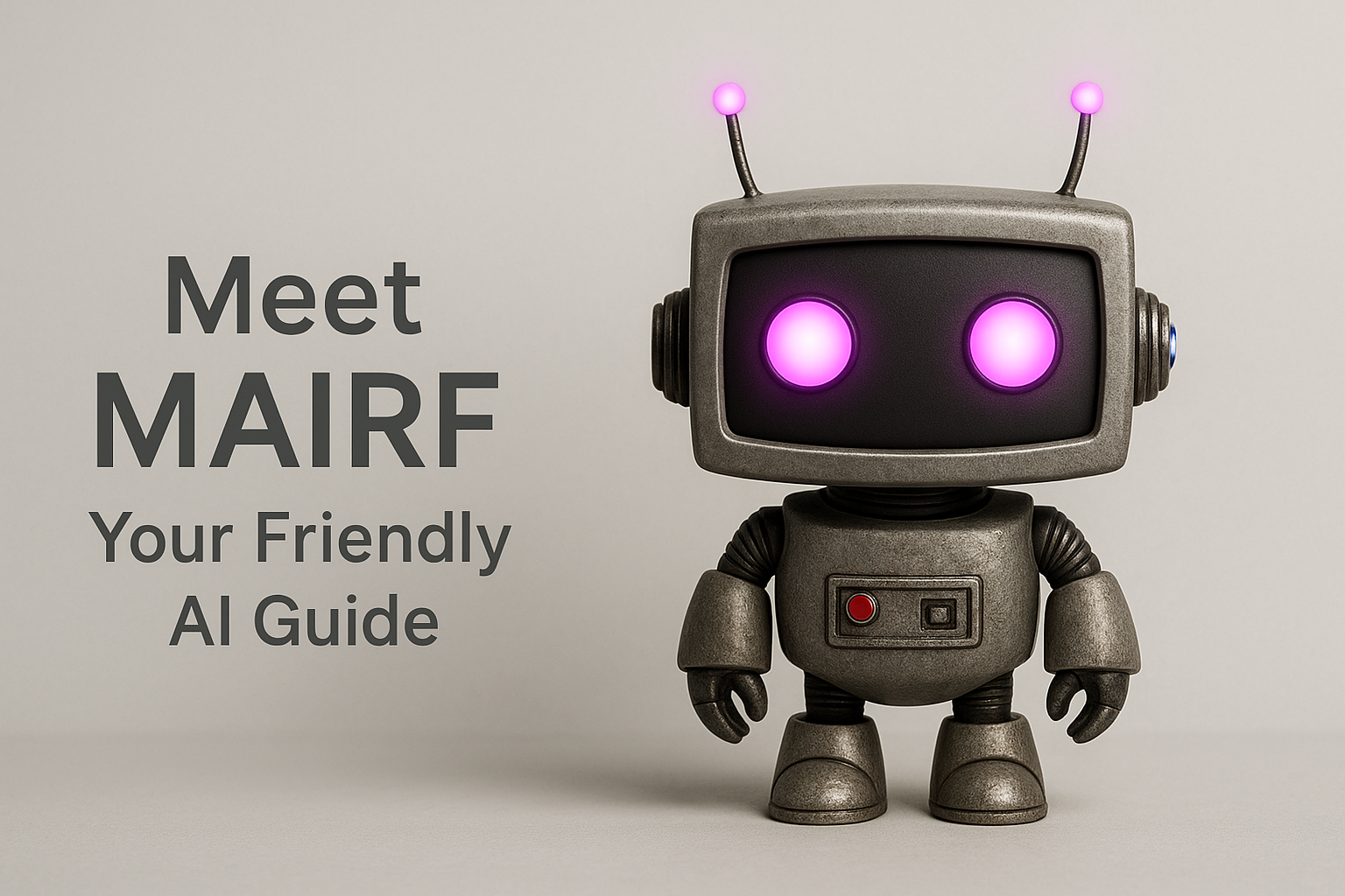 Meet MAIRF, Your AI Learning Buddy - My AI Robot Friend